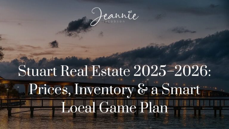 Stuart real estate market 2025–2026 | Prices, Inventory